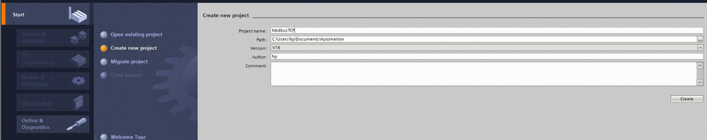 Siemens SIMATIC S7 PLC como servidor Modbus TCP: um tutorial rápido