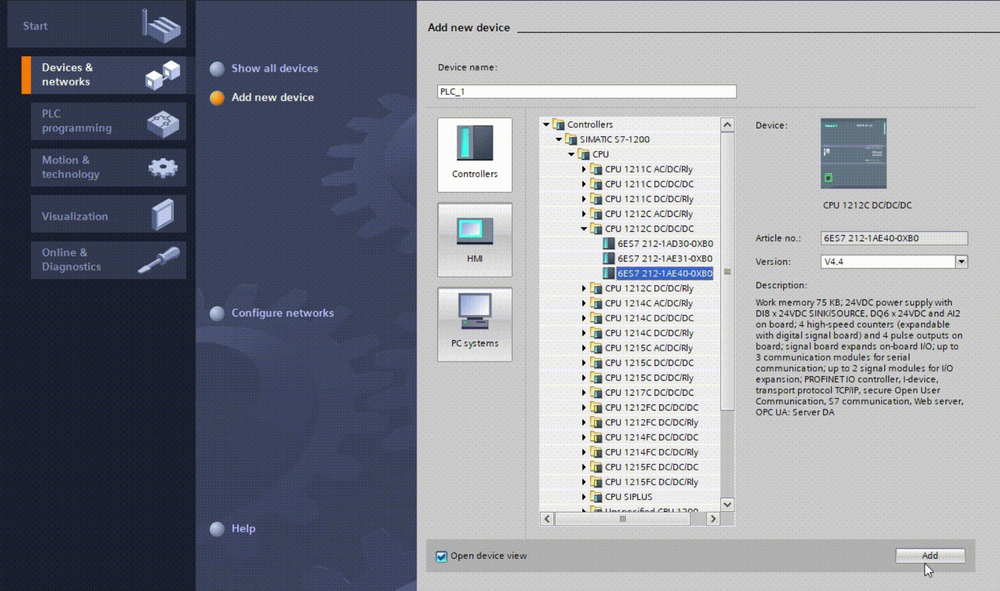 Siemens SIMATIC S7 PLC as Modbus TCP Server: A Quick Tutorial