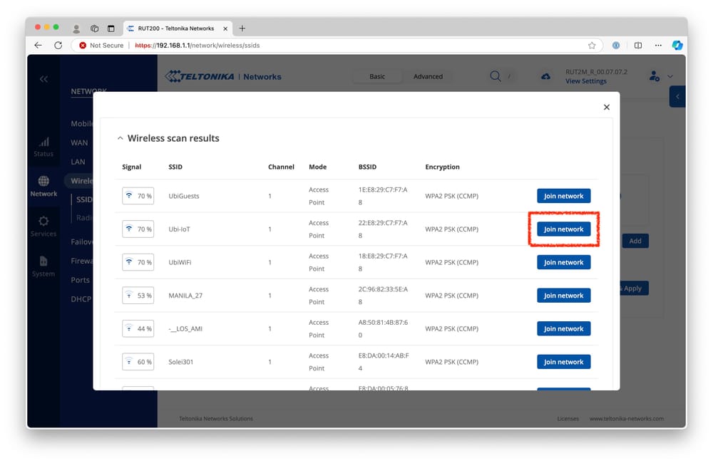 Teltonika RUT240 as a WiFi and 4G LTE Cellular Gateway for Industrial IoT