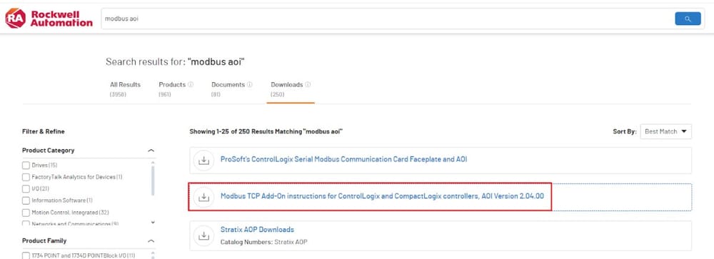 A Quick Tutorial on Rockwell PLC: ControlLogix as Modbus TCP Server