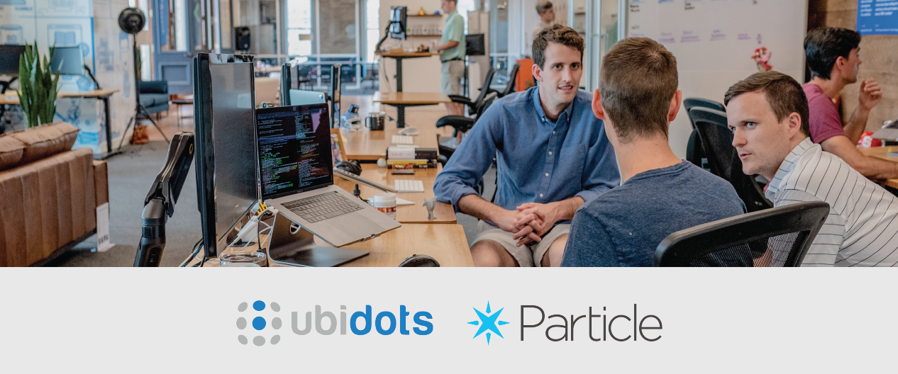 Particle and Ubidots IoT projects grow fast every day