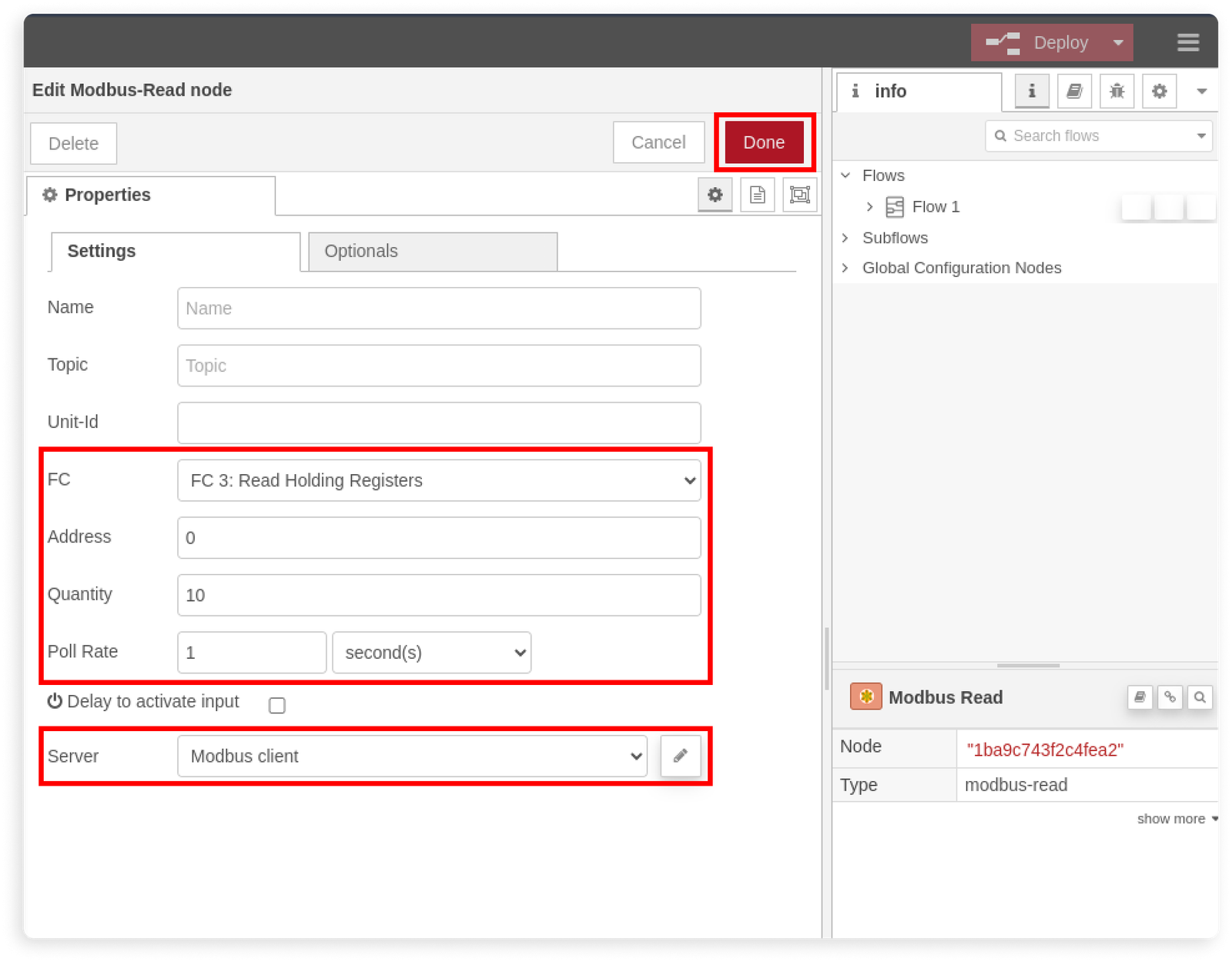 Send PLC Data to the Cloud with Node-RED & Modbus TCP