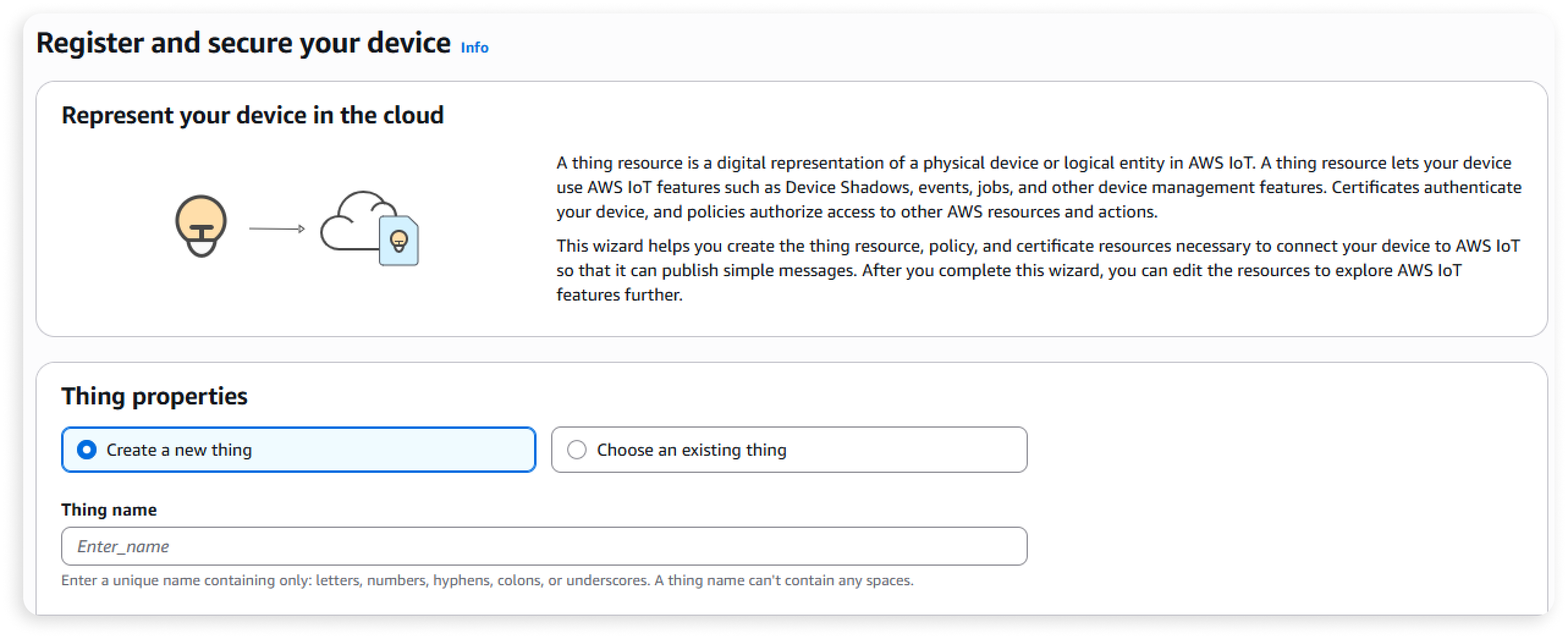 Getting started with AWS IoT Core