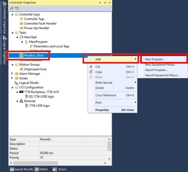 A Quick Tutorial on Rockwell PLC: ControlLogix as Modbus TCP Server