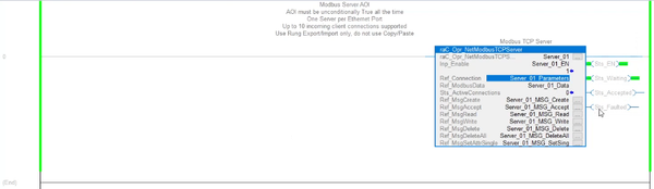 Rockwell CompactLogix PLC as Modbus TCP Server: A Quick Tutorial