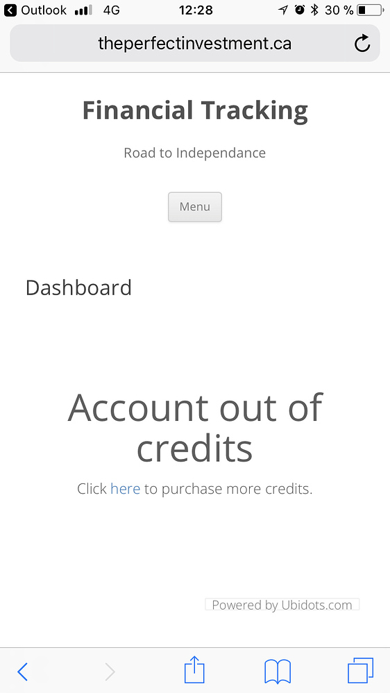 Solved Widgets Not Displaying In Firefox Data Management Ubidots Community