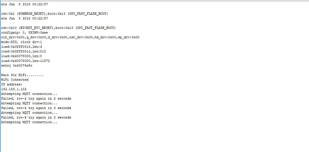 [FOR REVIEW] ESP32 fails to connect to UbiDot's MQTT broker => rc=-2 and rc=-4 failure modes ...