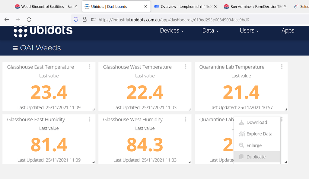 Cannot Edit Duplicated Widget Bug Reports Ubidots Community